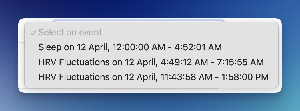 Aidlab Blog | Enhance Data Insights with Events